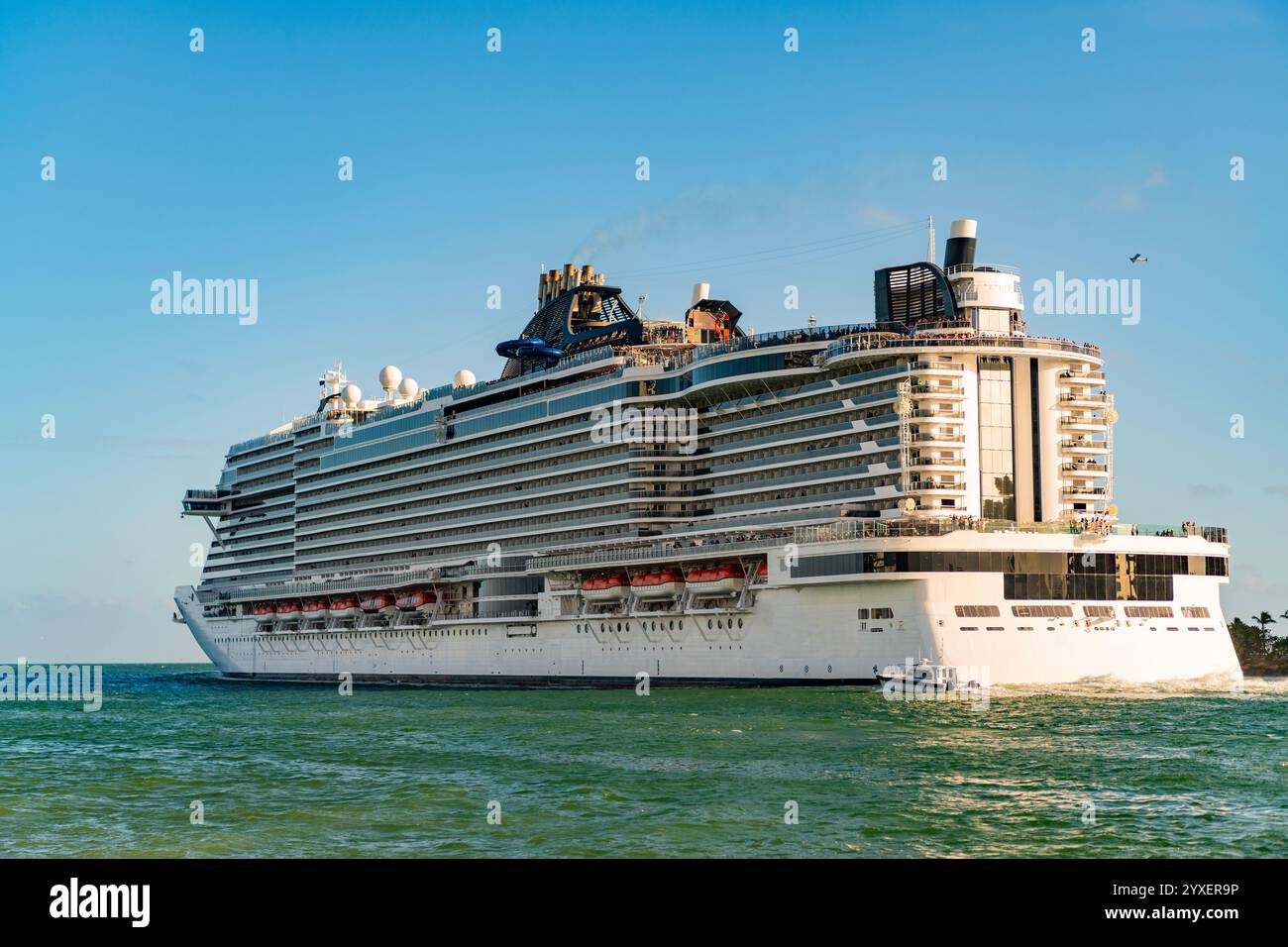 View of cruise ship at the sea in vacation summer. Cruise ship vacation ...