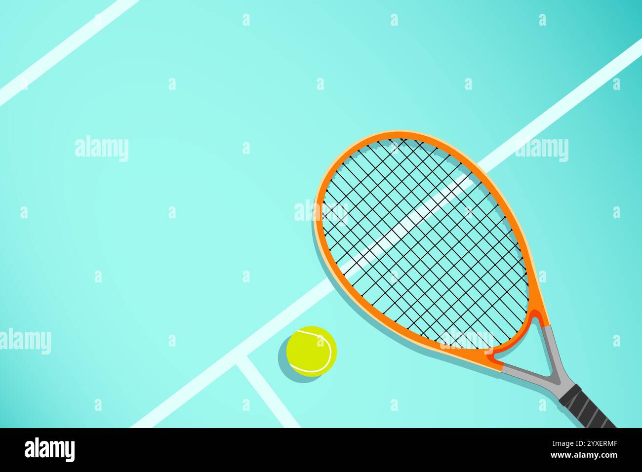 Swing ball tennis Stock Vector Images - Alamy
