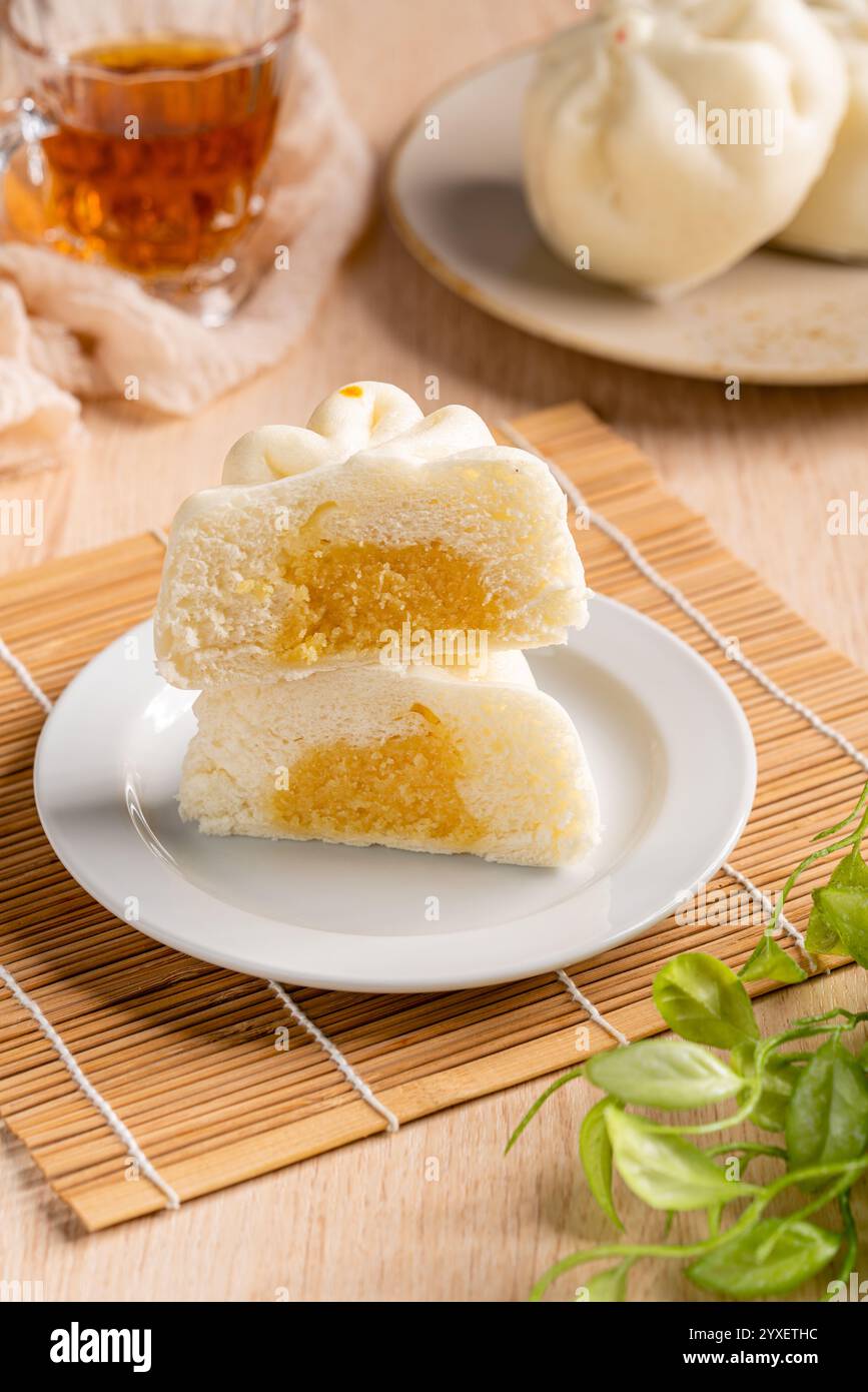 Baozi or Bakpao is a type of yeast-leavened filled bun in various ...