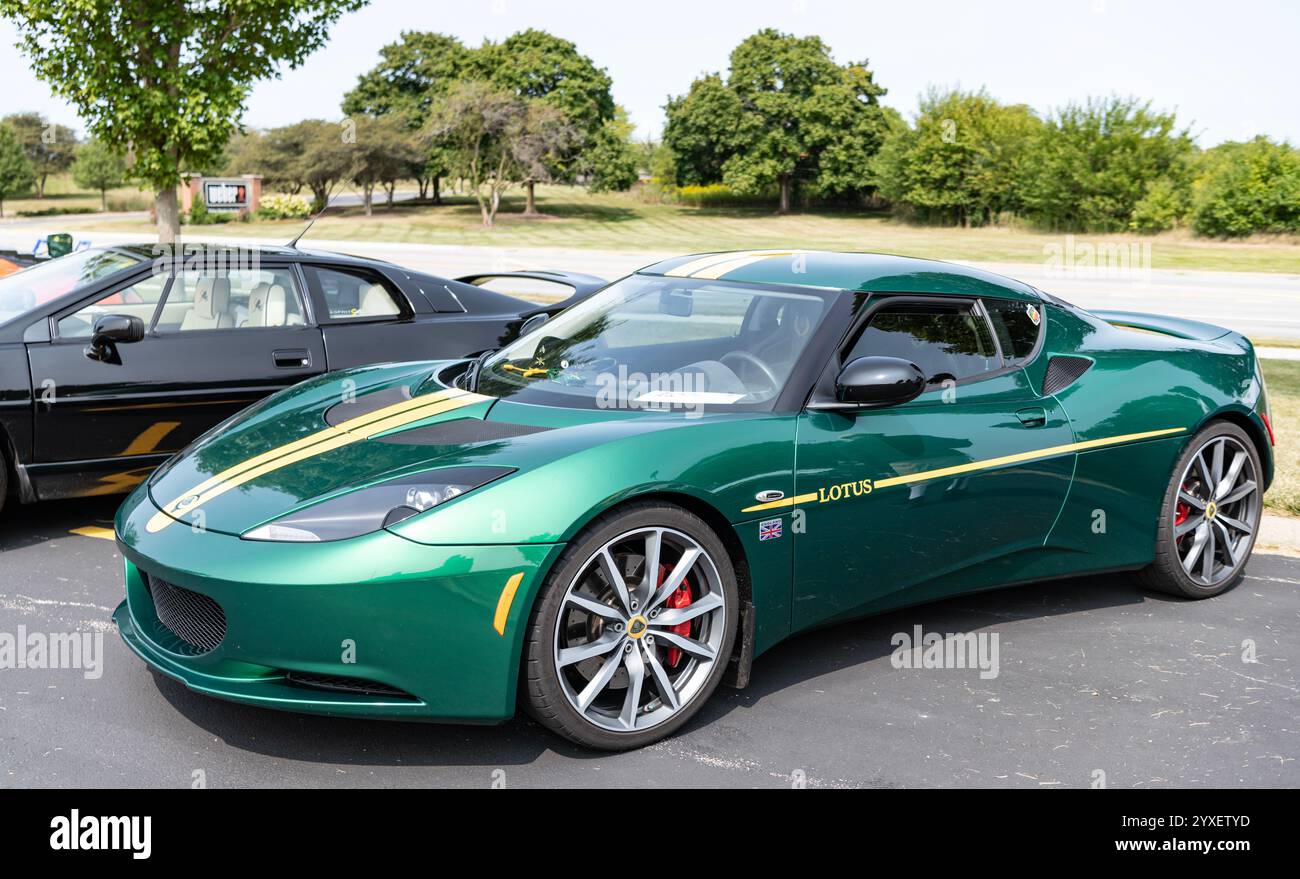 Chicago, Illinois, USA - September 08, 2024: 2021 Lotus Evora GT ...