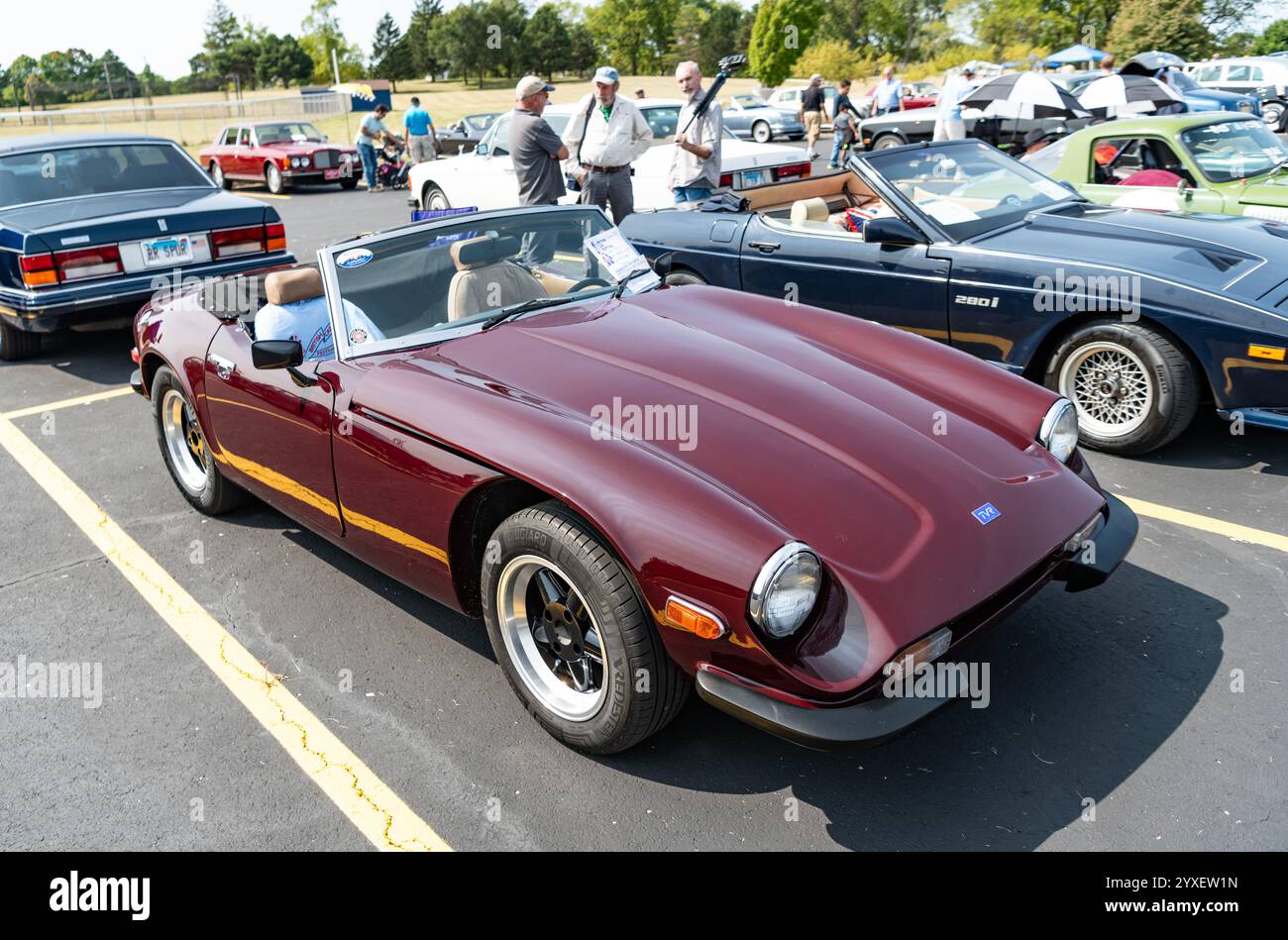 Chicago, Illinois, USA - September 08, 2024: TVR 3000 S series retro ...
