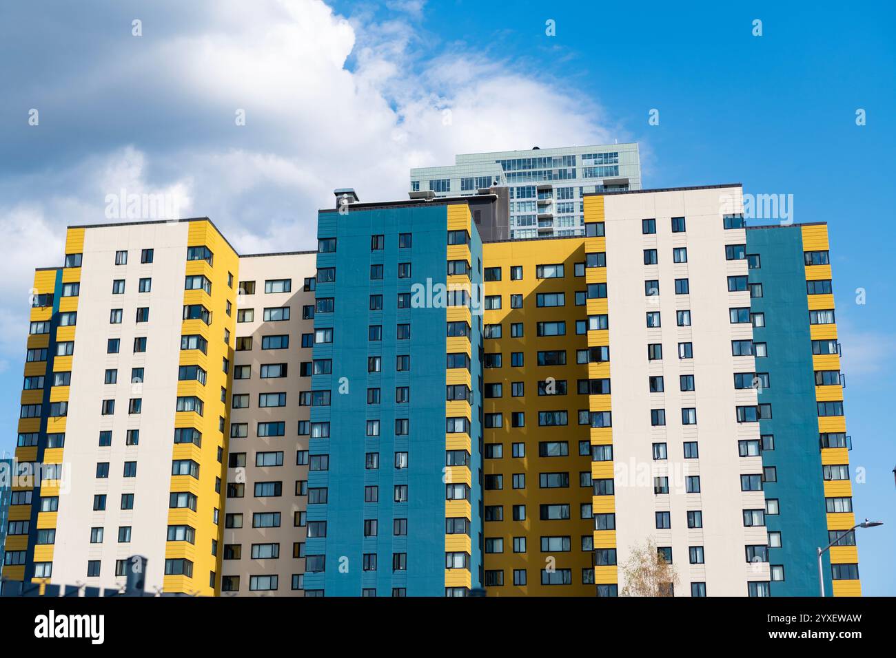 Building perspective view. Condominium architecture. Architecture ...