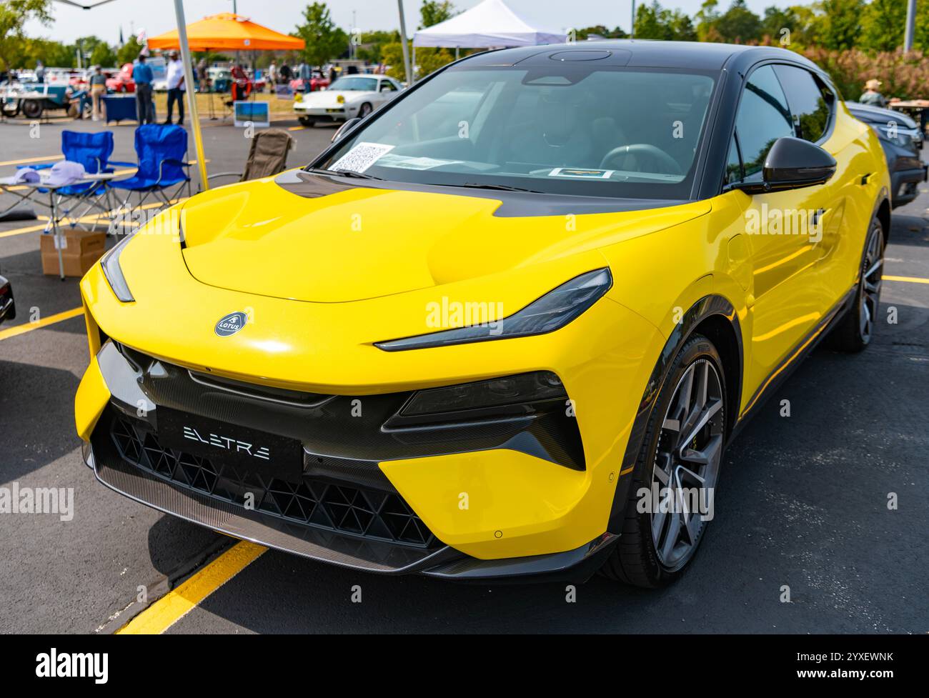 Chicago, Illinois, USA - September 08, 2024: Lotus Eletre - The ...