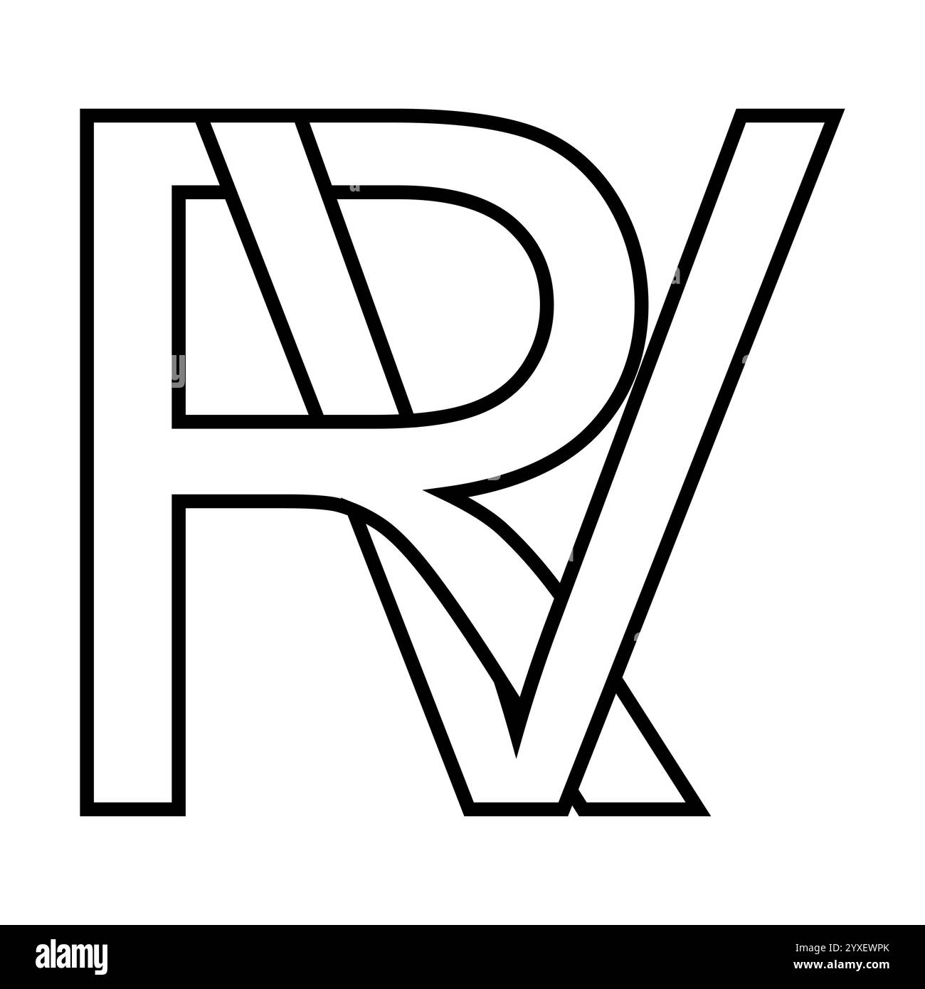 V r design Black and White Stock Photos & Images - Alamy