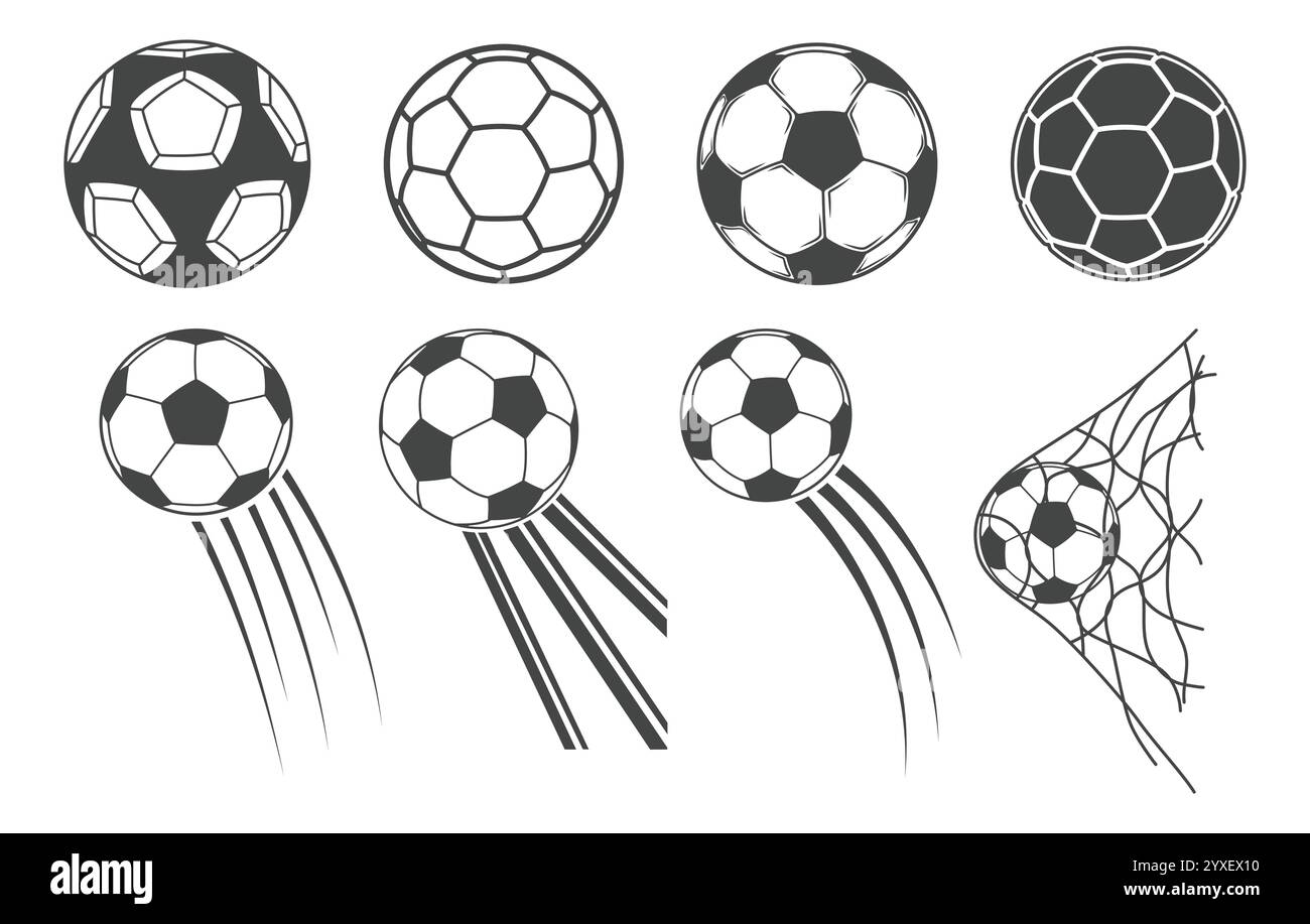 Soccer ball silhouette, Football ball silhouette, Ball vectors, Soccer ...