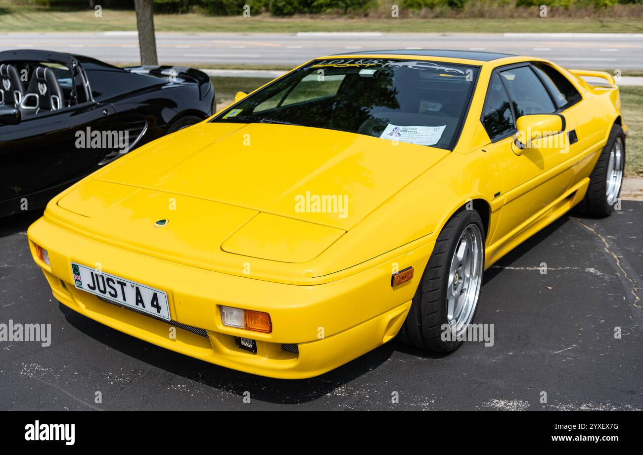 Chicago, Illinois, USA - September 08, 2024: Lotus Esprit S4S model ...