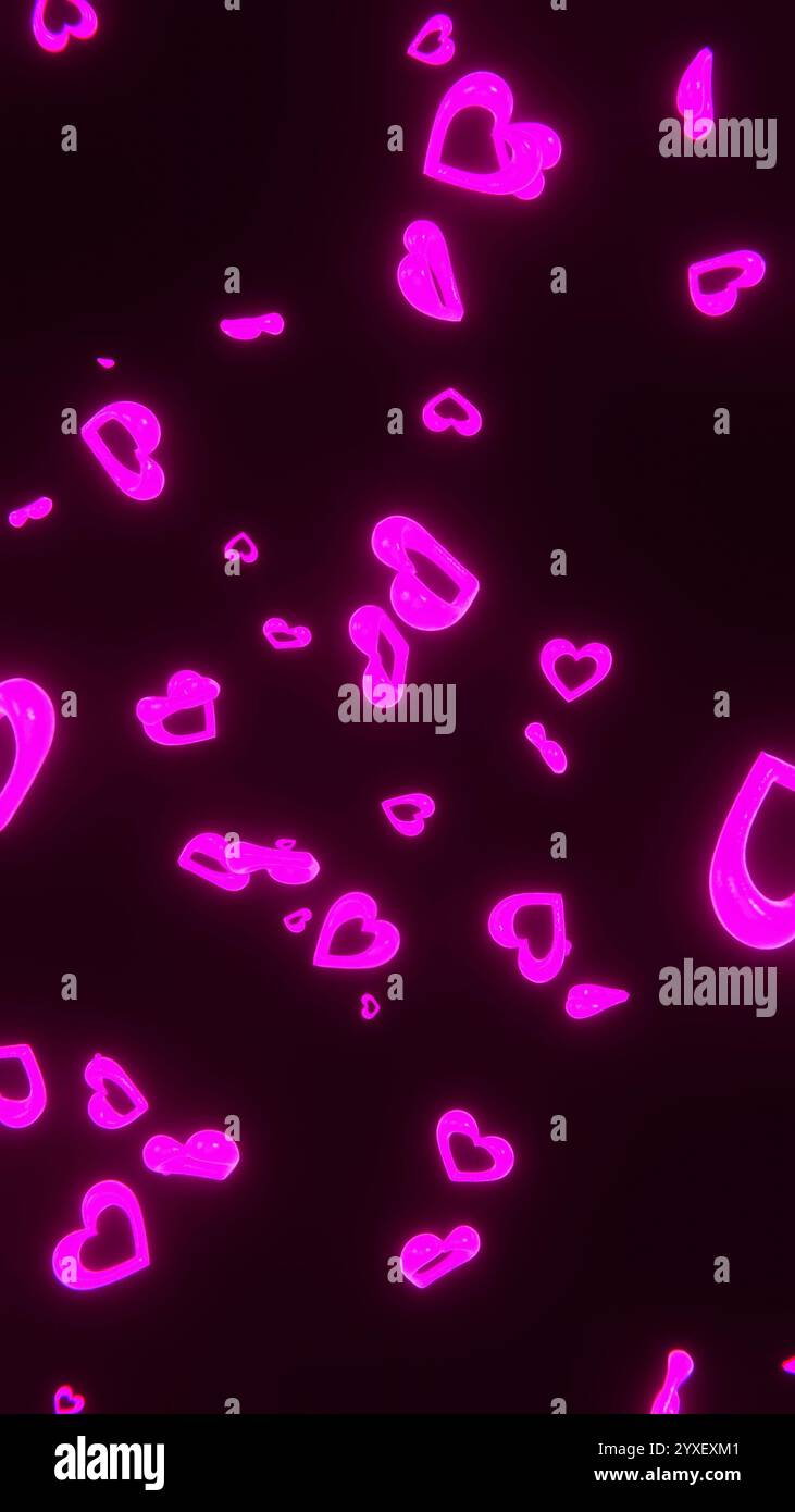 Abstract 3d vertical backgrounds neon hi-res stock photography and ...