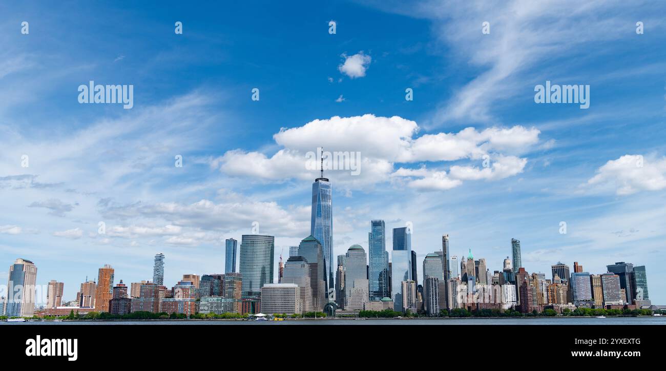 skyline of New York City, United States, USA. NYC landmarks. Amazing ...