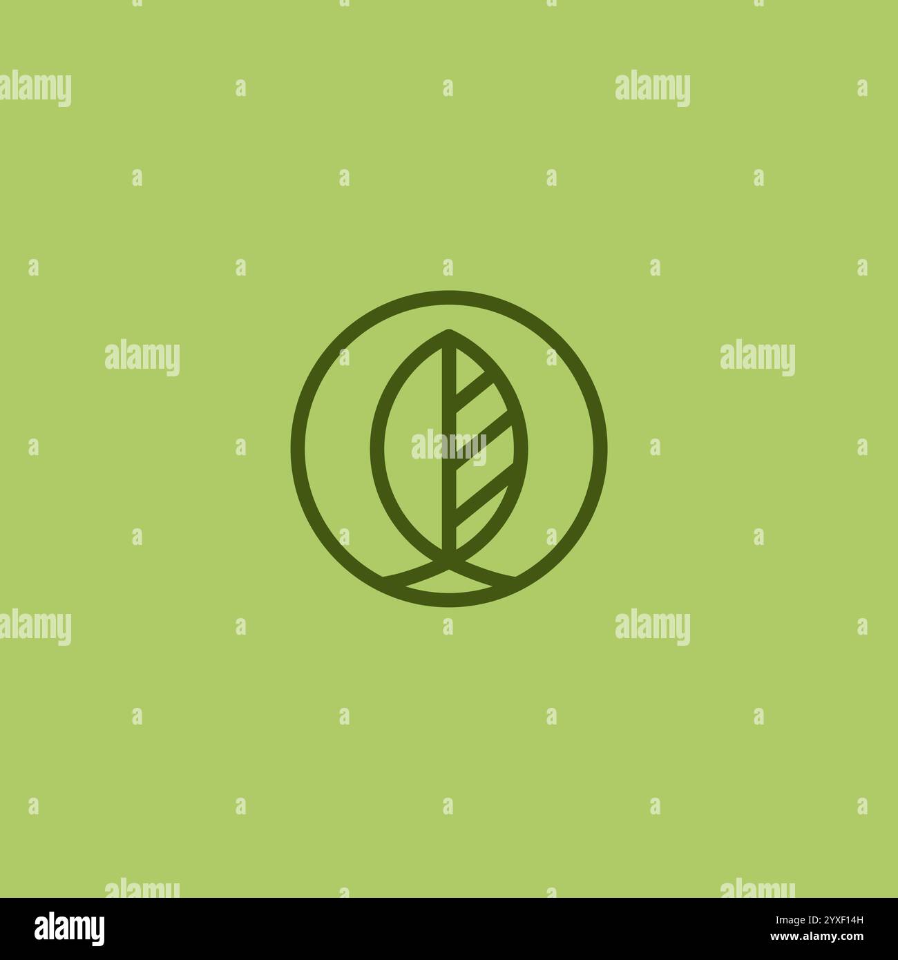 Letter O Leaf Logo, letter O with leaf combination. Organic Logo vector ...