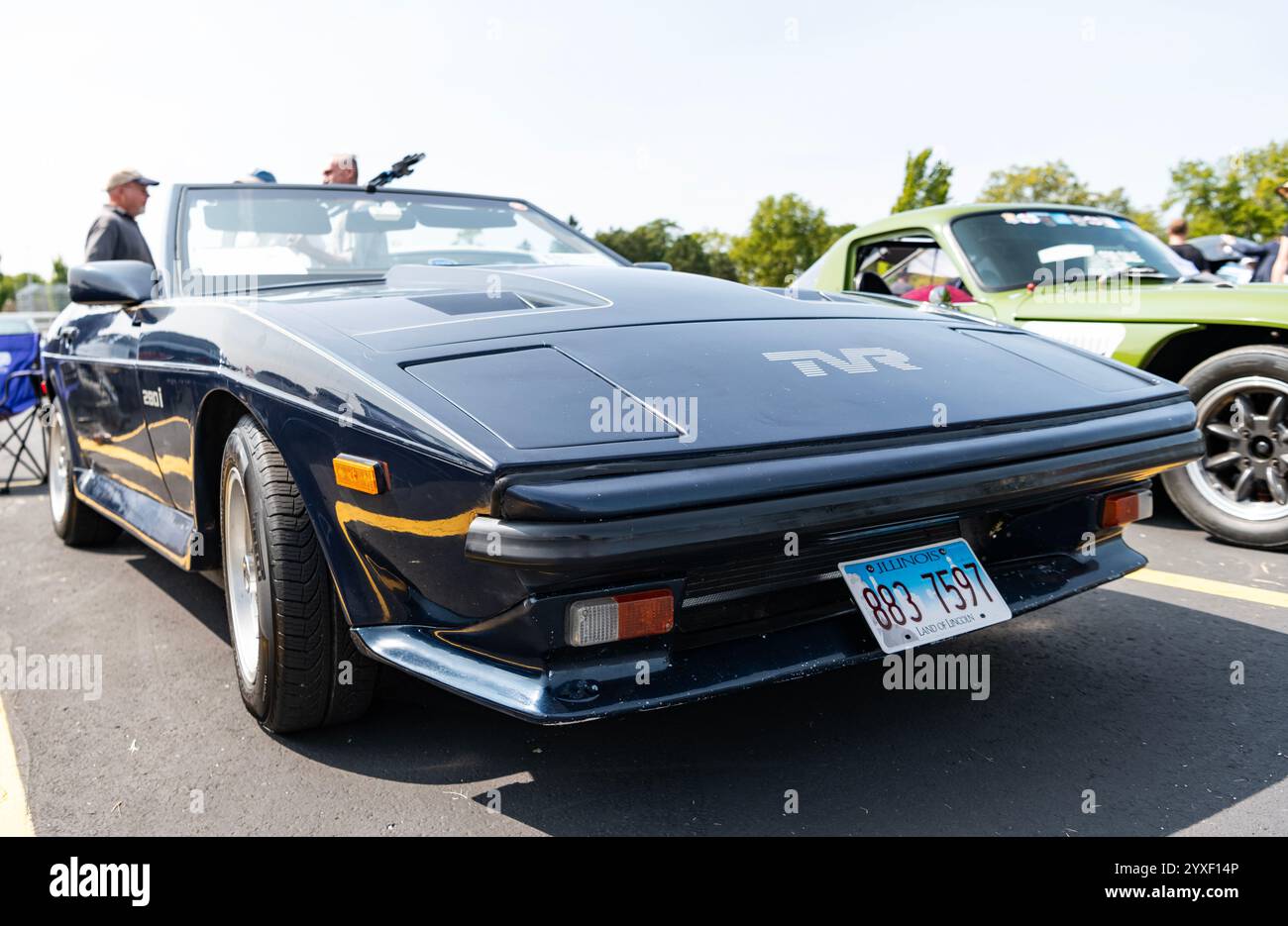 Chicago, Illinois, USA - September 08, 2024: TVR 3000 S series retro ...