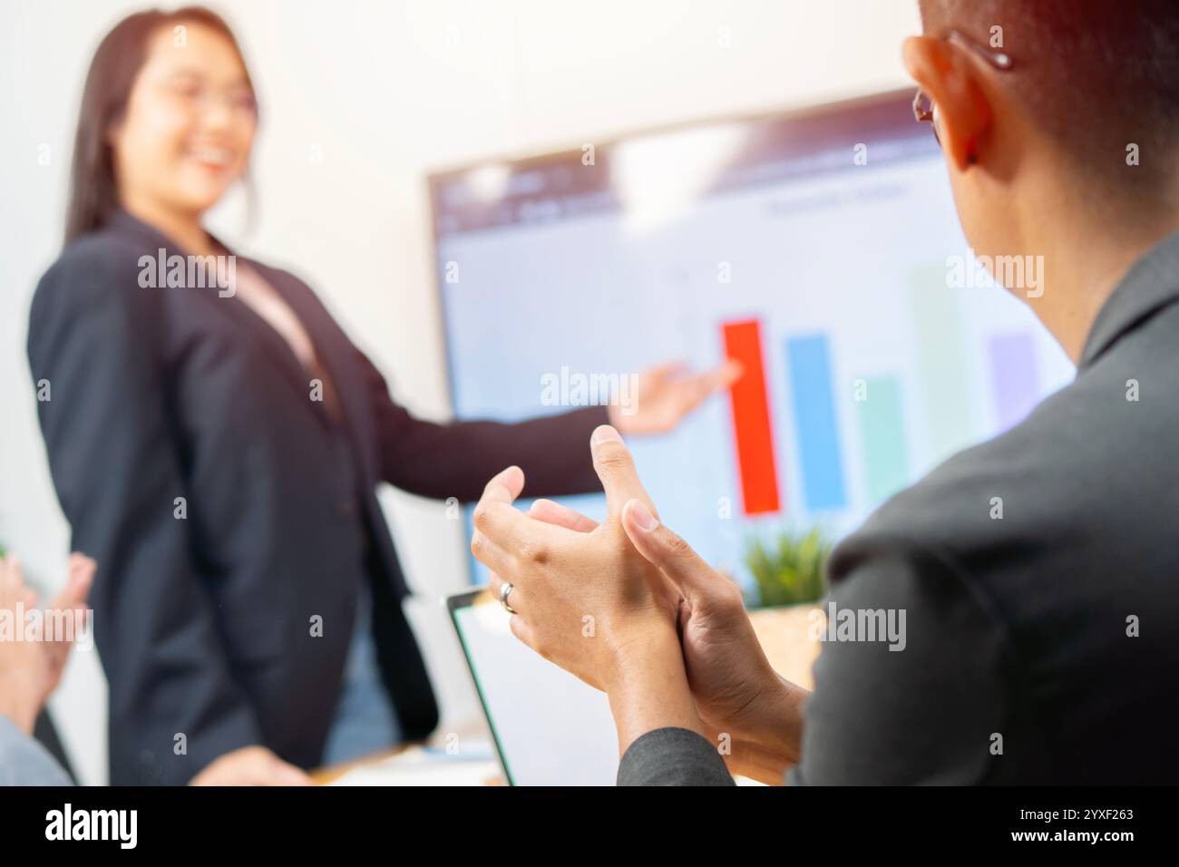 Engaging collaborative business meeting hi-res stock photography and images - Alamy