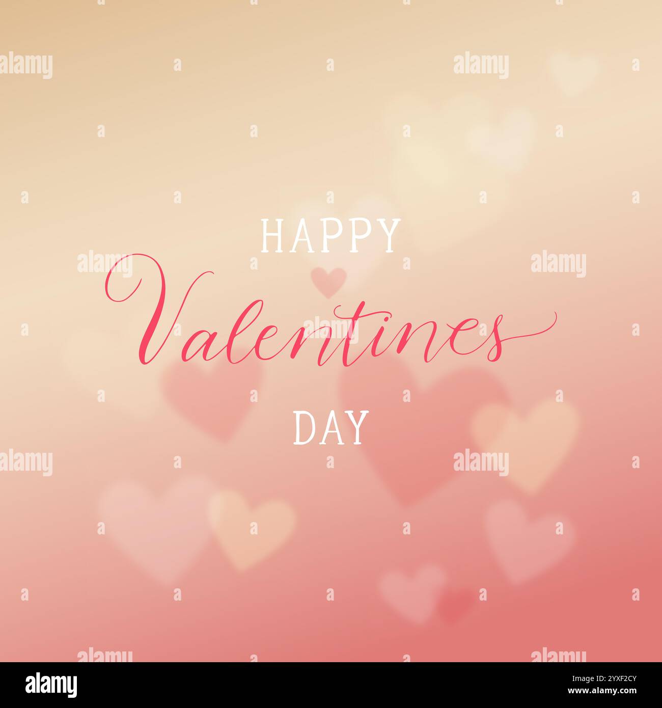 Happy Valentines day card, romantic tender intimate love background ...