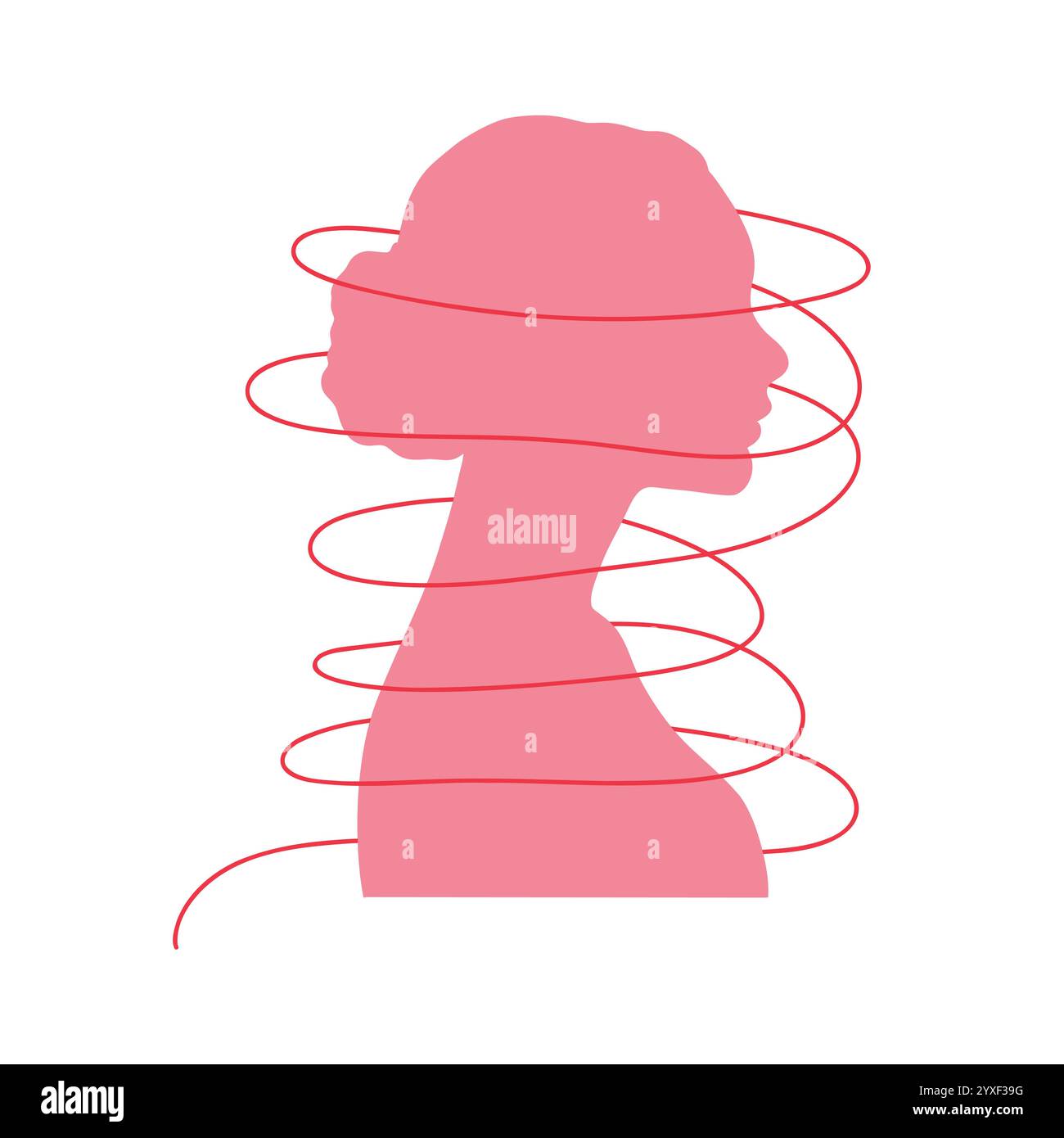 A head full of thoughts, fear, chaos, problems to solve. A swirl of ...