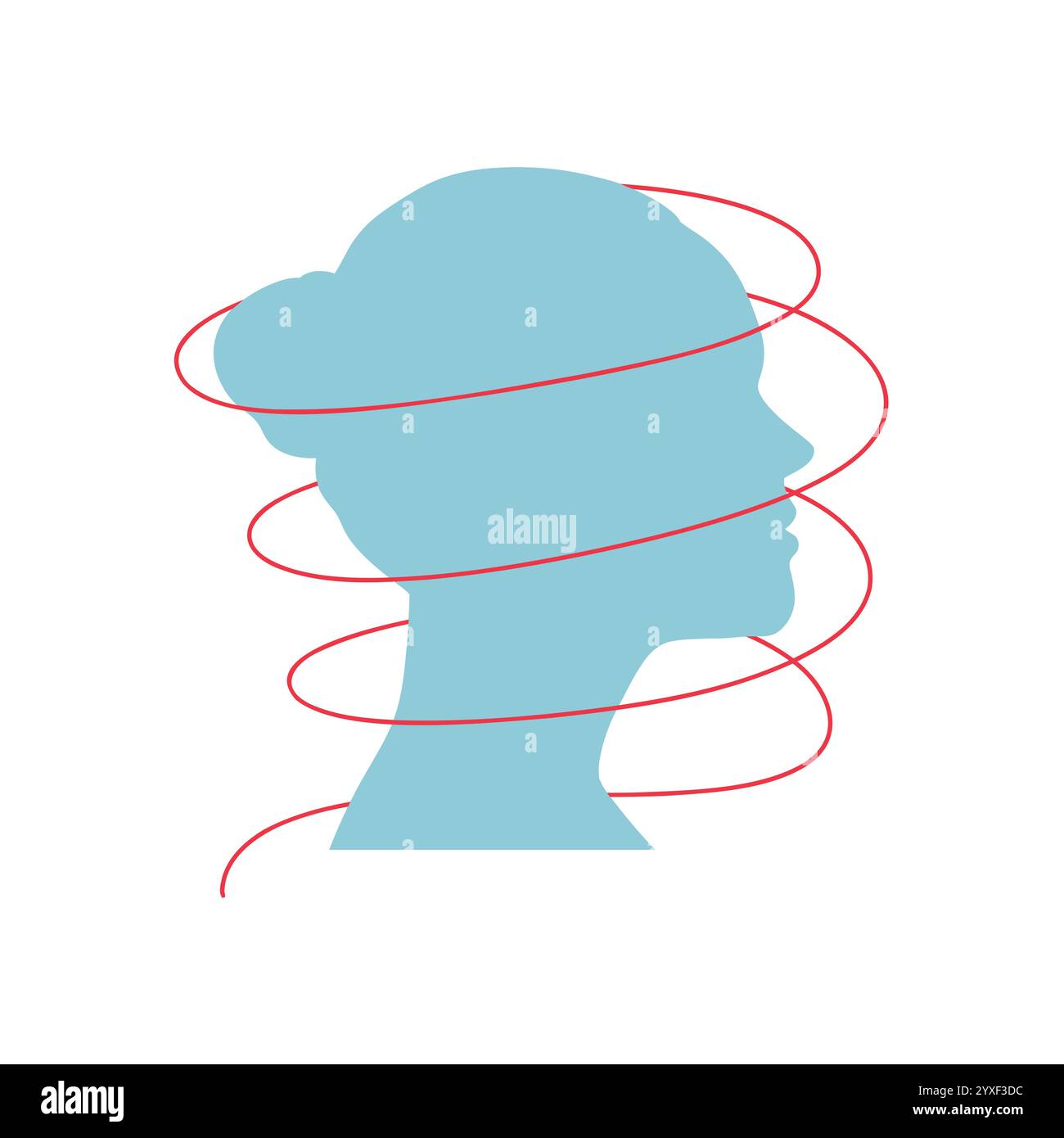 A head full of thoughts, fear, chaos, problems to solve. A swirl of ...