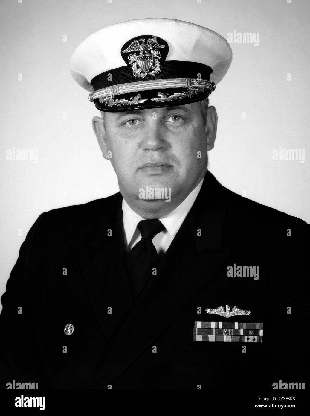 Portrait of Commander Robert H. English, US Navy Stock Photo - Alamy