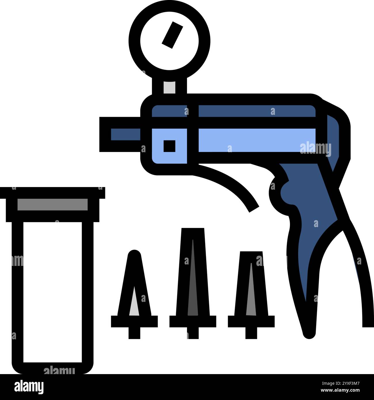 brake bleeder kit color icon vector illustration Stock Vector Image ...