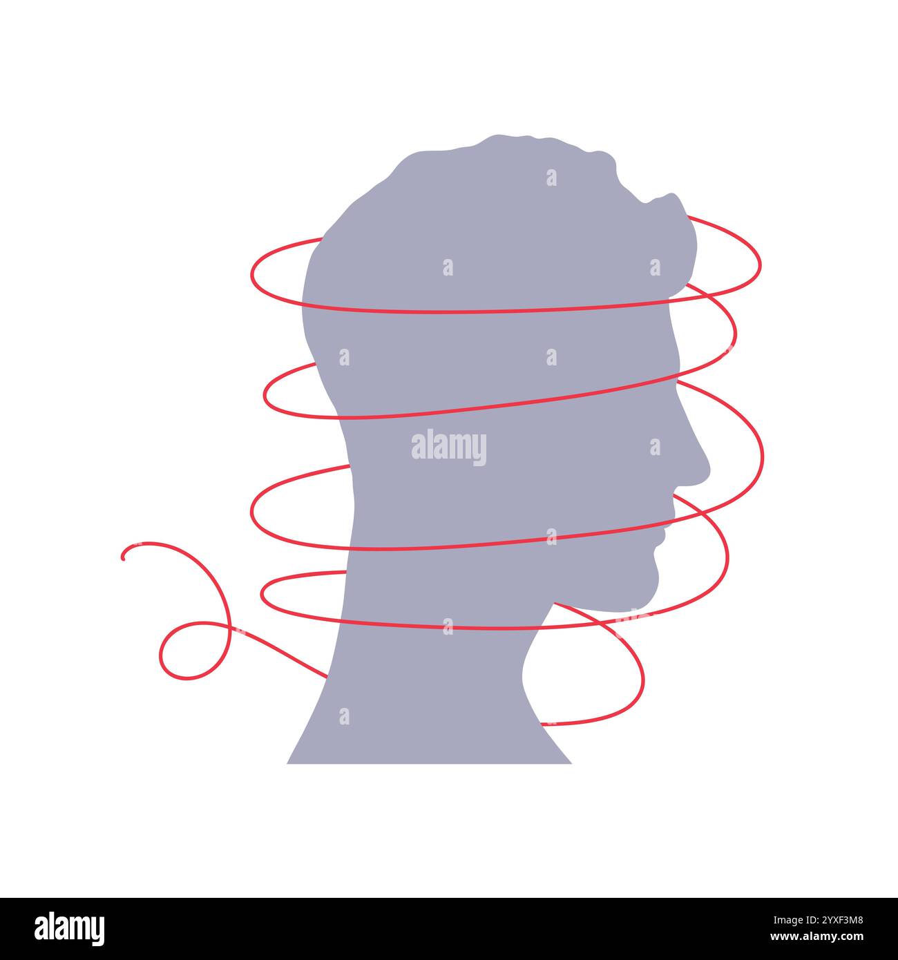 A head full of thoughts, fear, chaos, problems to solve. A swirl of emotions. Mental health ...