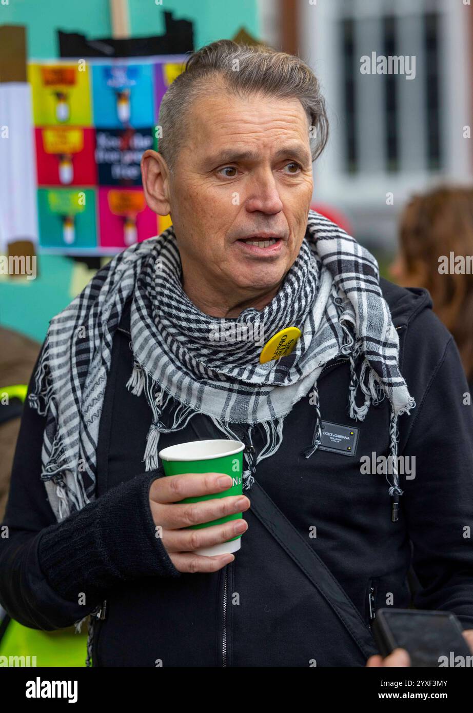 Dale Vince, British green energy industrialist and owner of the ...