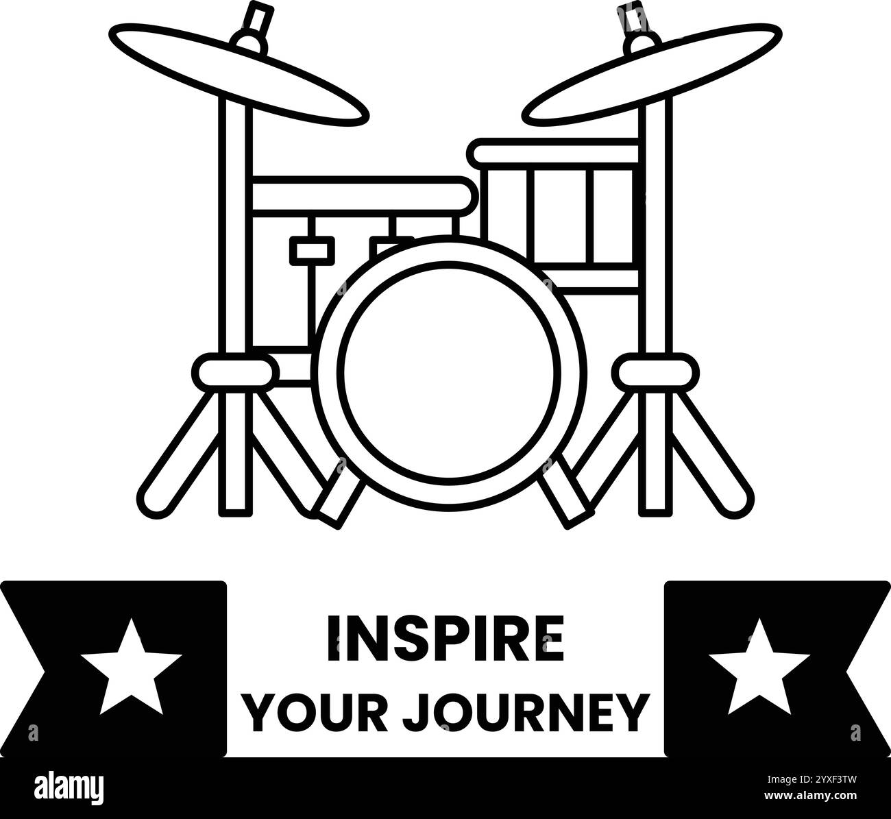 Electric drum set Stock Vector Images - Alamy