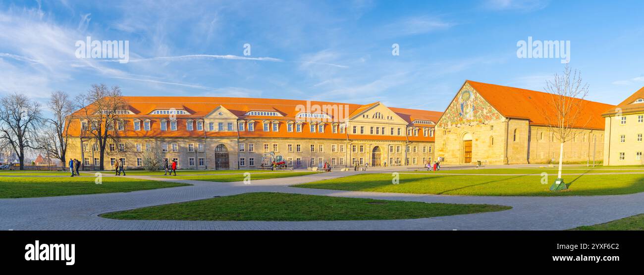 ERFURT, GERMANY - NOVEMBER 30, 2024: Citadel of Petersberg, one of the ...