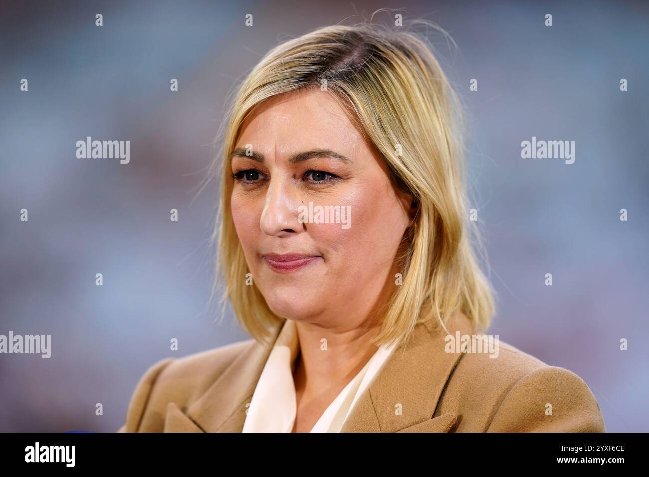 File photo dated 10-05-2022 of Sky Sports presenter Kelly Cate. Sky ...