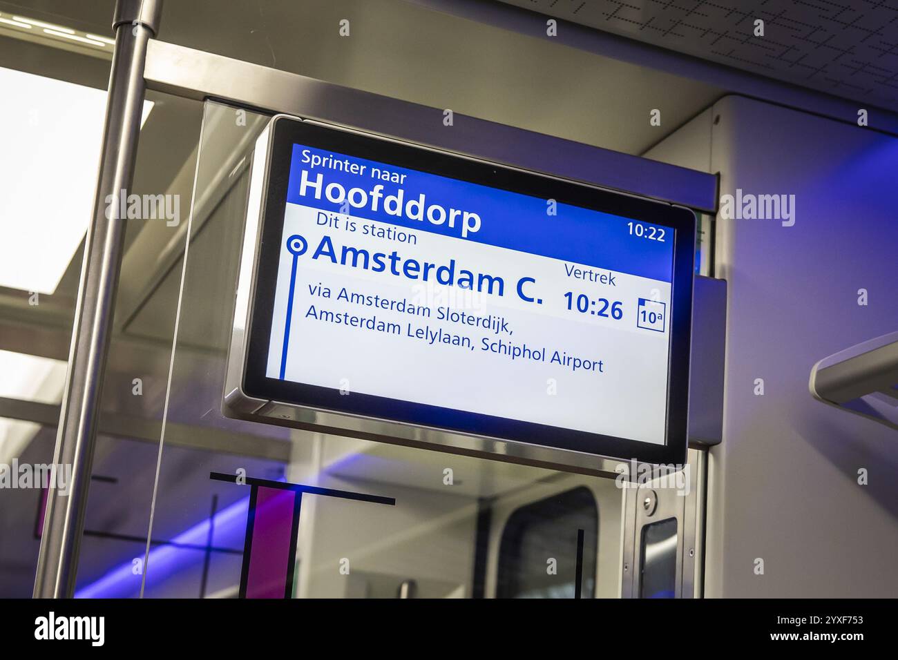 AMSTERDAM - NS's new Airport Sprinter. This new timetable intensifies ...