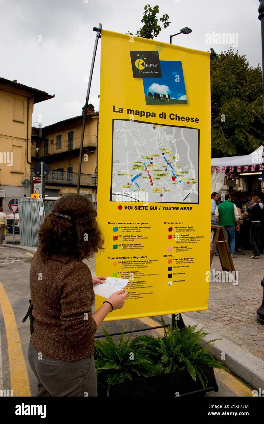 Slow Food Cheese Festival 2005 Stock Photo - Alamy