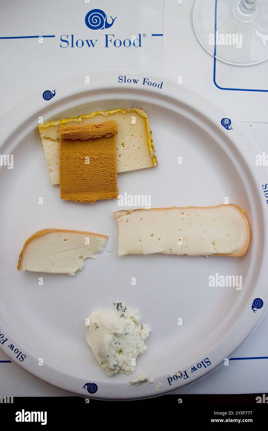 Slow Food Cheese Festival 2005 Stock Photo - Alamy
