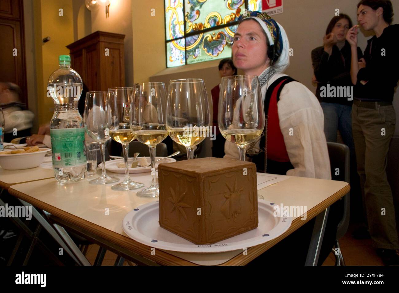 Slow Food Cheese Festival 2005 Stock Photo - Alamy