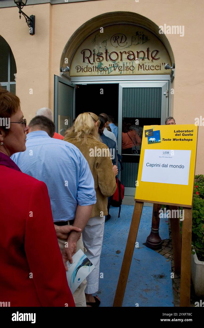 Slow Food Cheese Festival 2005 Stock Photo - Alamy