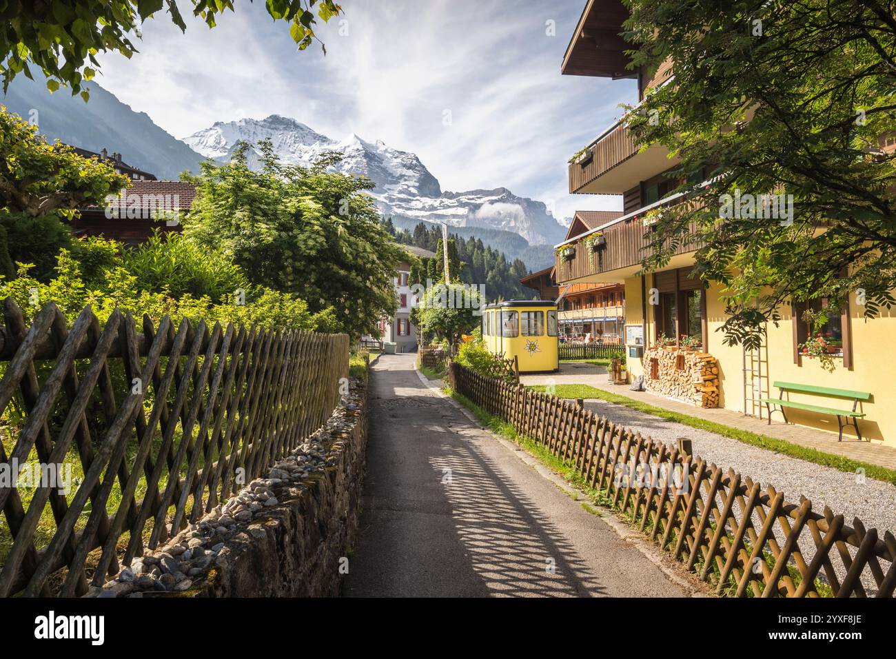 Interlaken wengen hi-res stock photography and images - Alamy