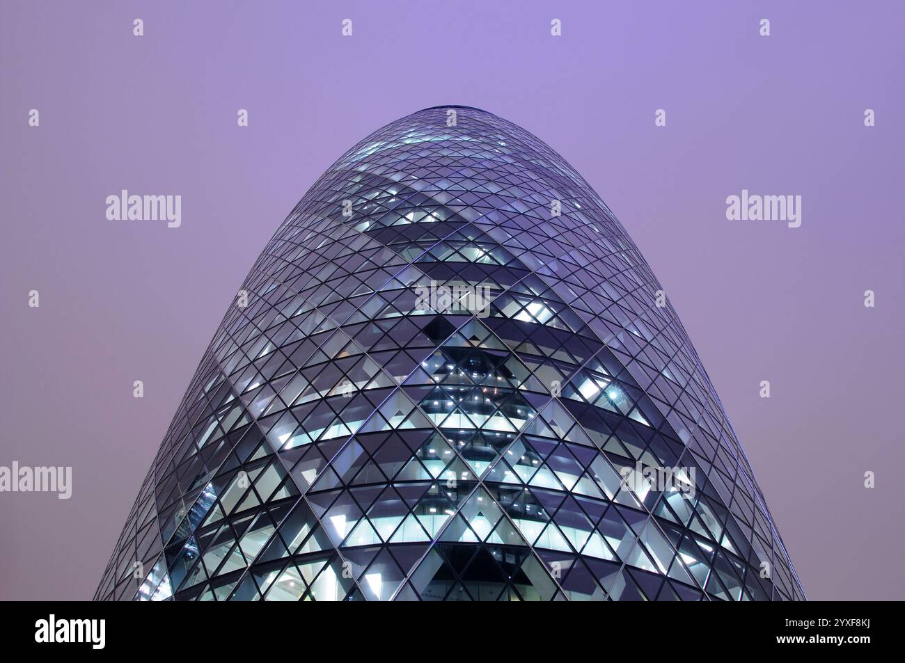View of the gherkin building hi-res stock photography and images - Alamy