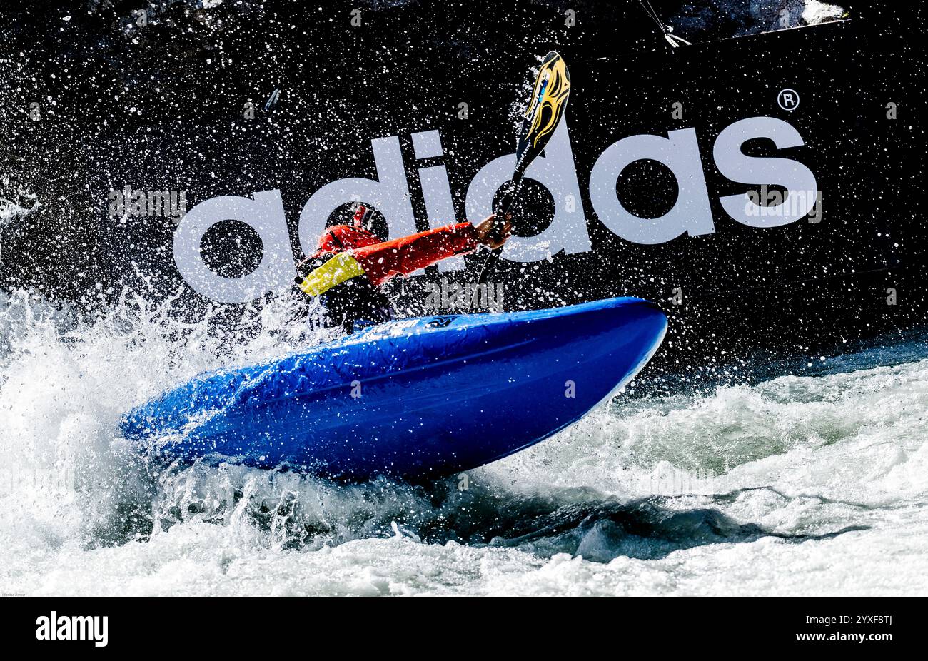 Kayaker Eric Jackson Stock Photo - Alamy