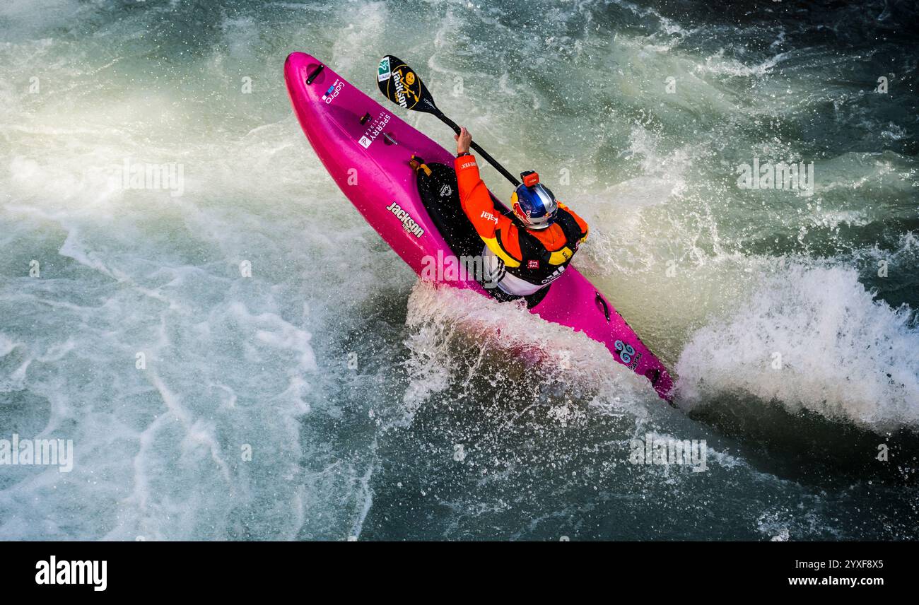Kayaker Dane Jackson Stock Photo - Alamy