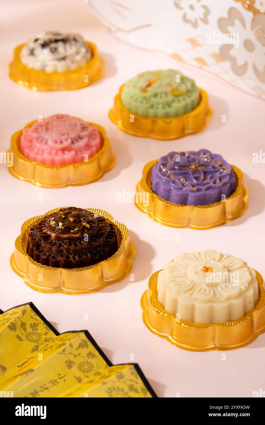 A mooncake is a Chinese bakery product traditionally eaten during the ...