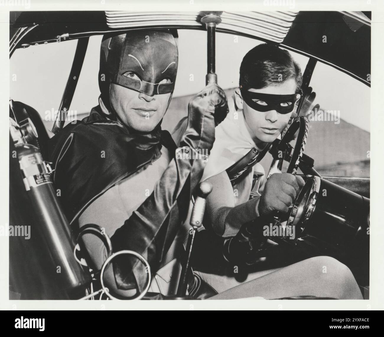 Batman (ABC TV, 1966-1968) Adam West, Burt Ward. DC Comics Stock Photo ...