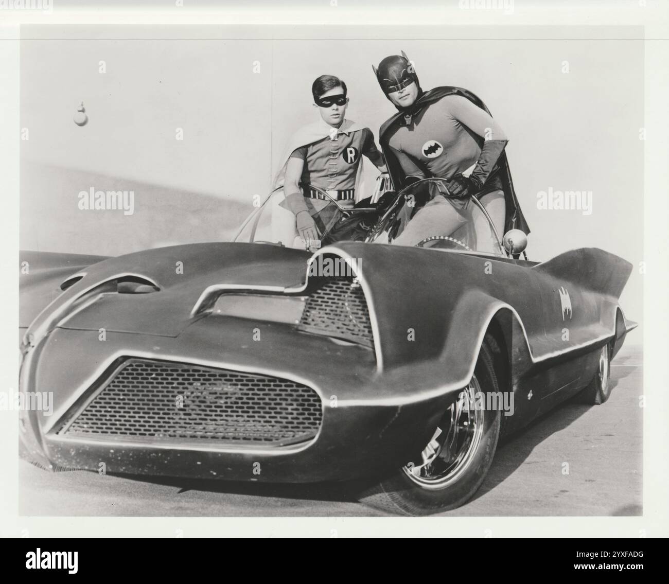 Batman (ABC TV, 1966-1968) Adam West, Burt Ward. DC Comics Stock Photo ...