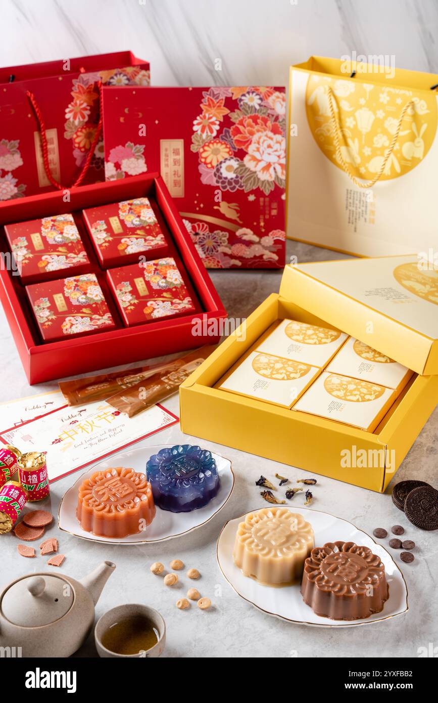 A mooncake is a Chinese bakery product traditionally eaten during the ...