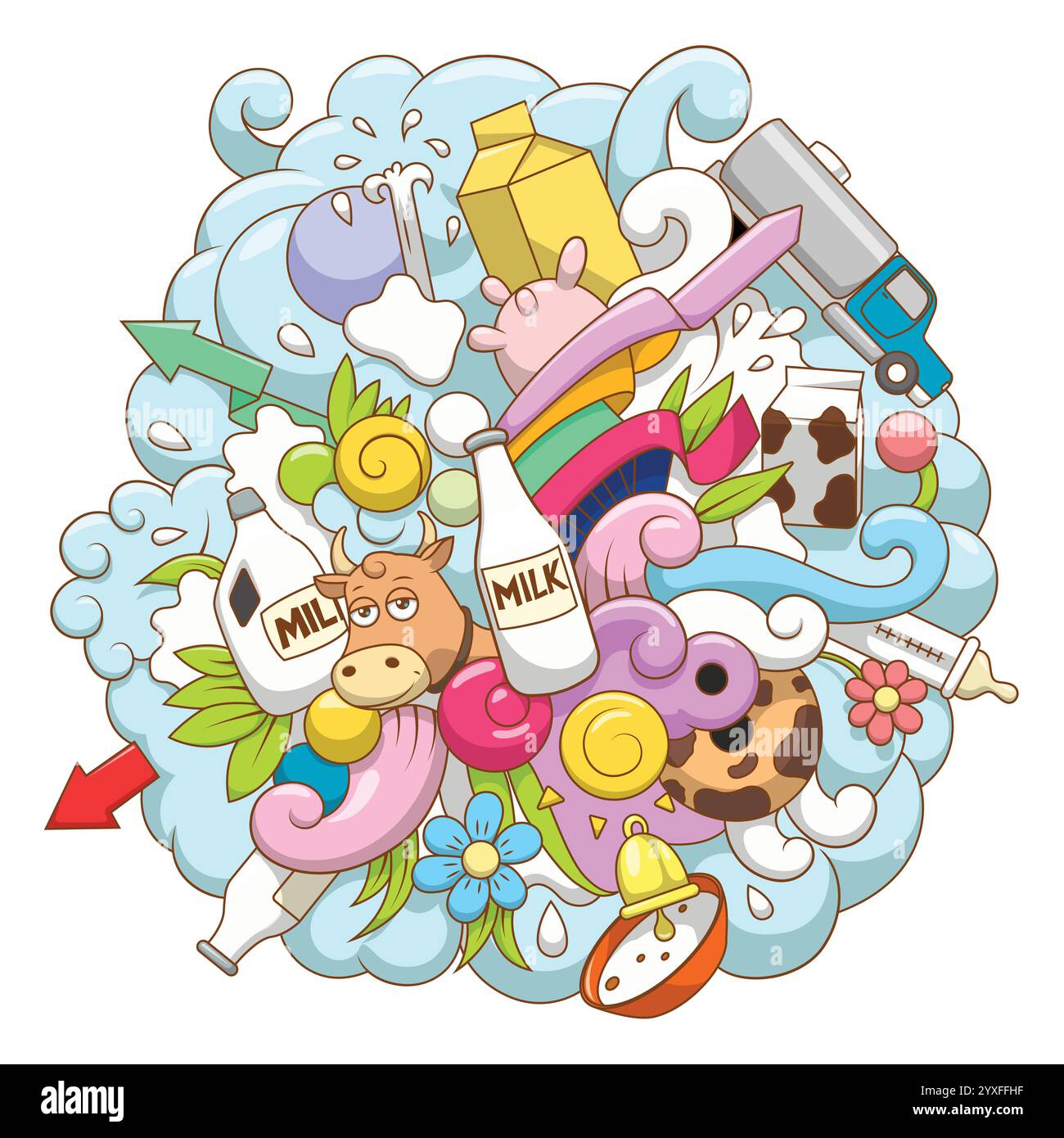 Sun drinking illustration hi-res stock photography and images - Alamy