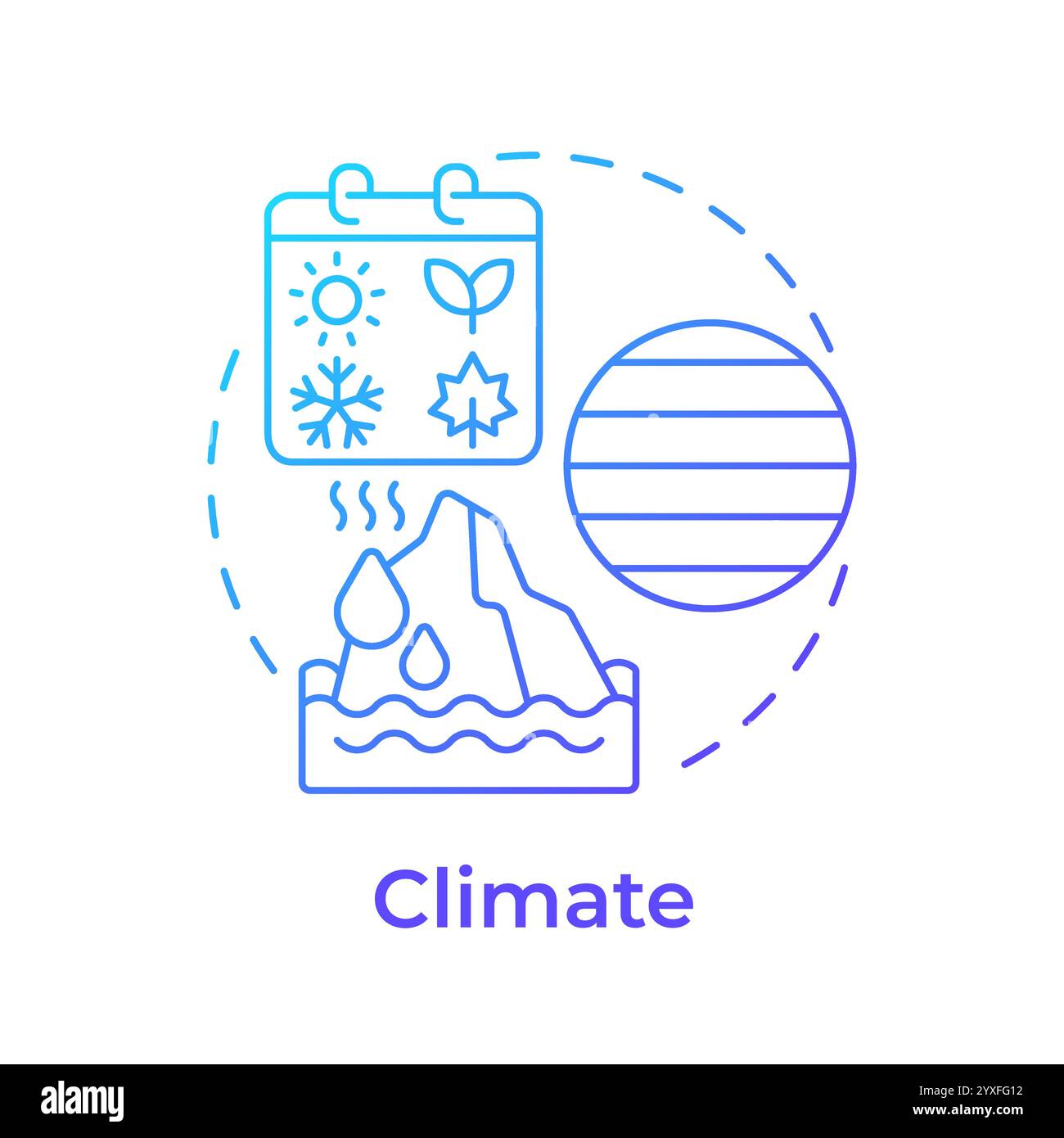 Climate blue gradient concept icon Stock Vector Image & Art - Alamy Climate blue gradient concept icon Stock Vector Image & Art - Alamy