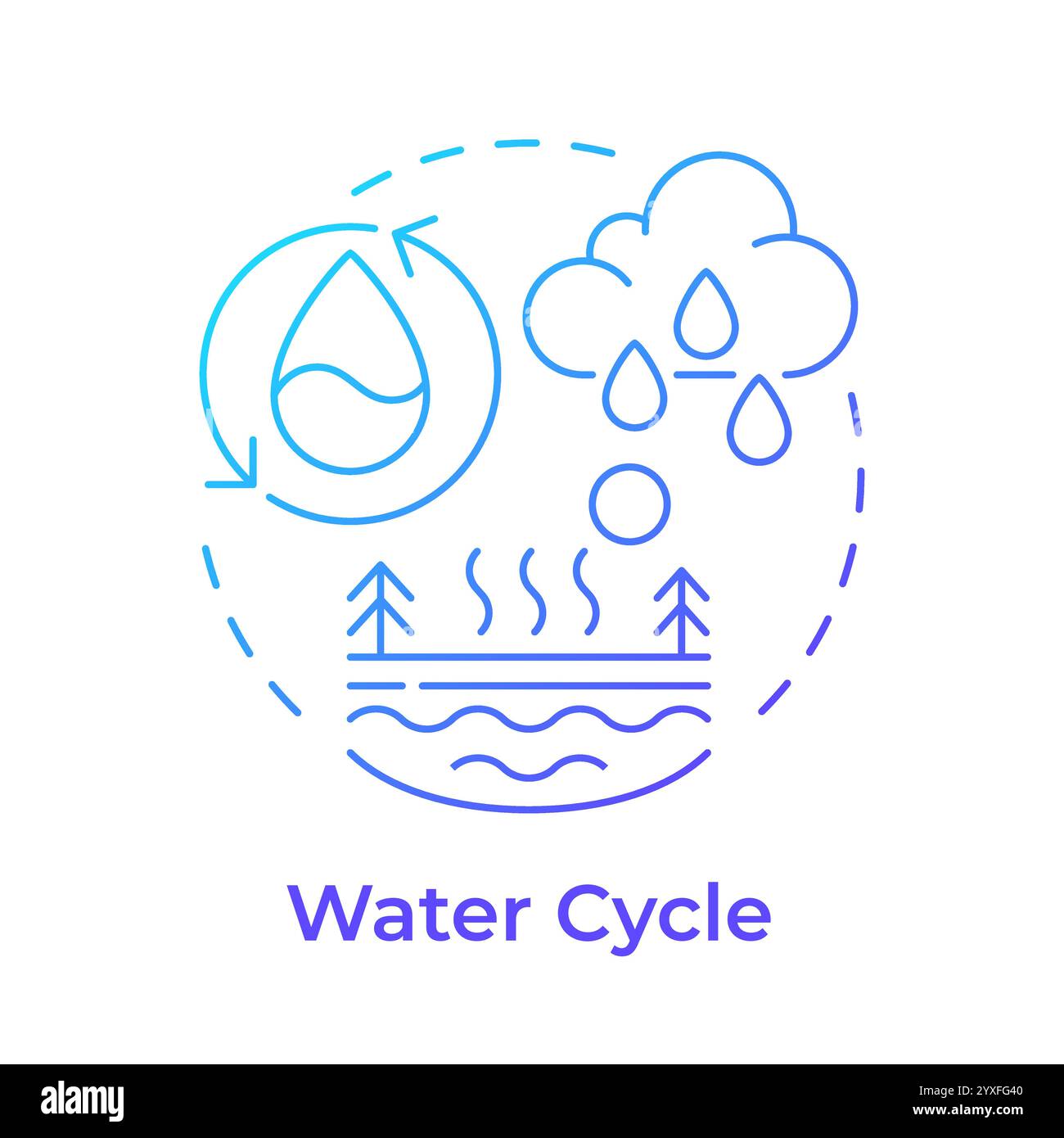 Water infiltration Stock Vector Images - Alamy