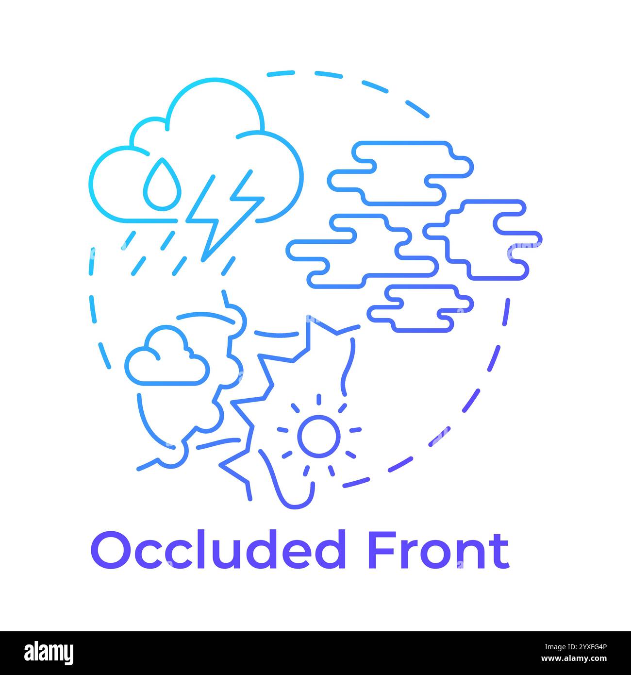 Occluded front hi-res stock photography and images - Alamy