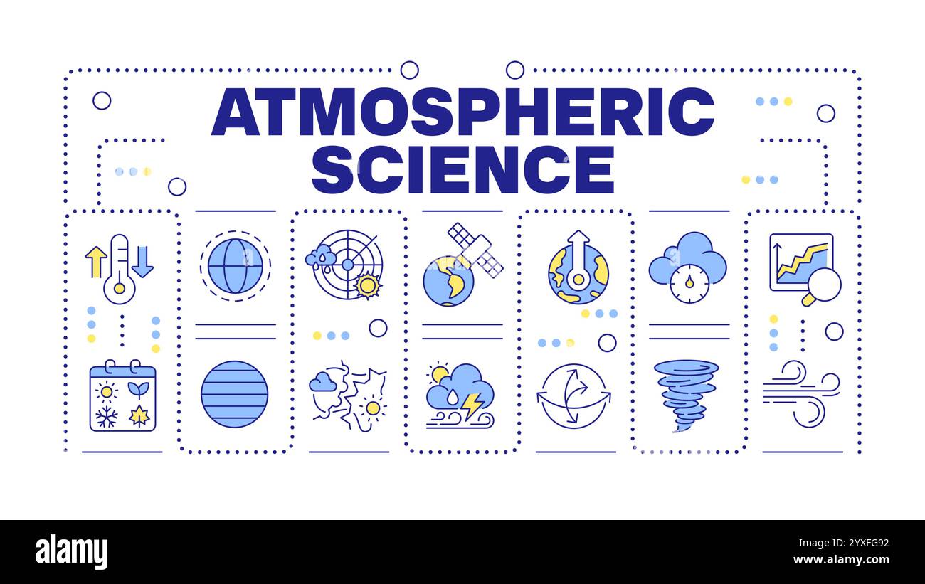Meteorology concept word cloud background Stock Vector Images - Alamy