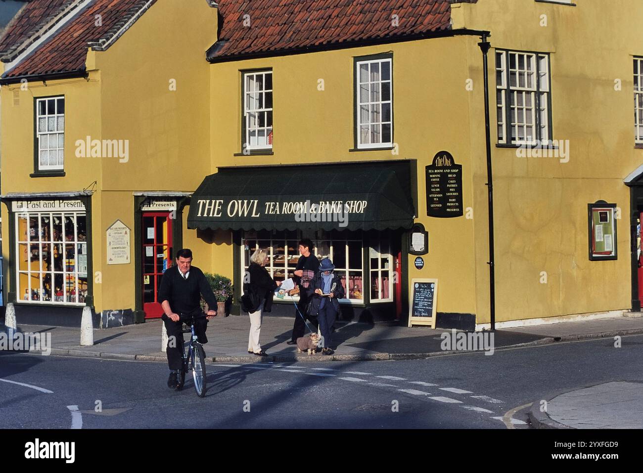 The Owl Tea Rooms. Traditional tea shop, Holt. Norfolk. England. UK ...