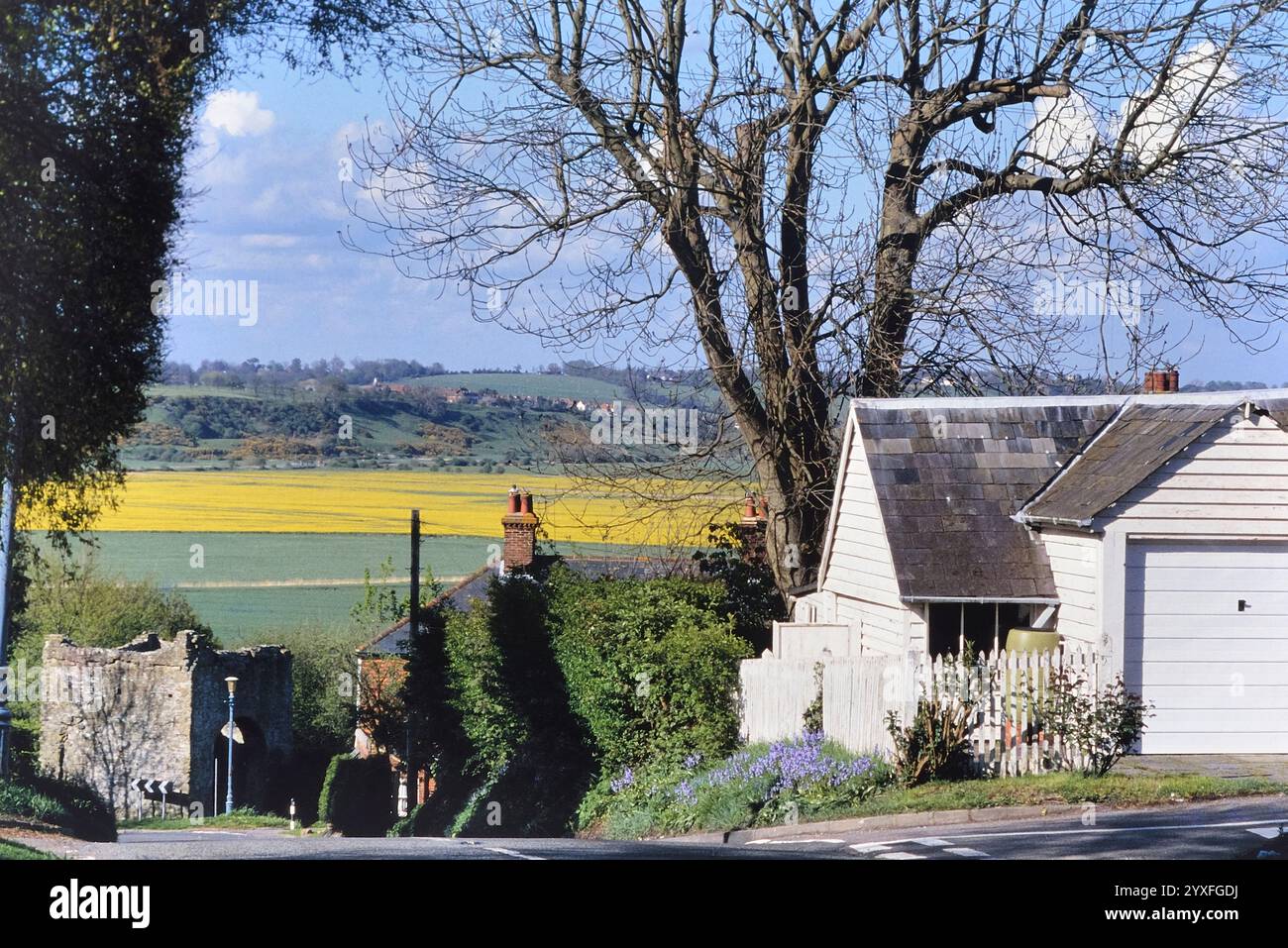 The Brede Valley viewed by the Pipewell Gate (Ferry Gate), Winchelsea ...