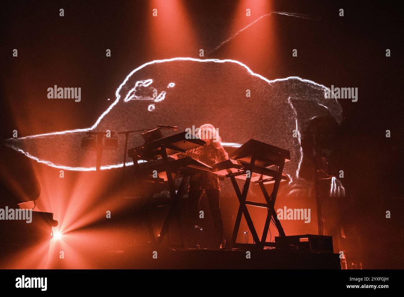 Copenhagen, Denmark. 14th, December 2024. The English band Faithless ...