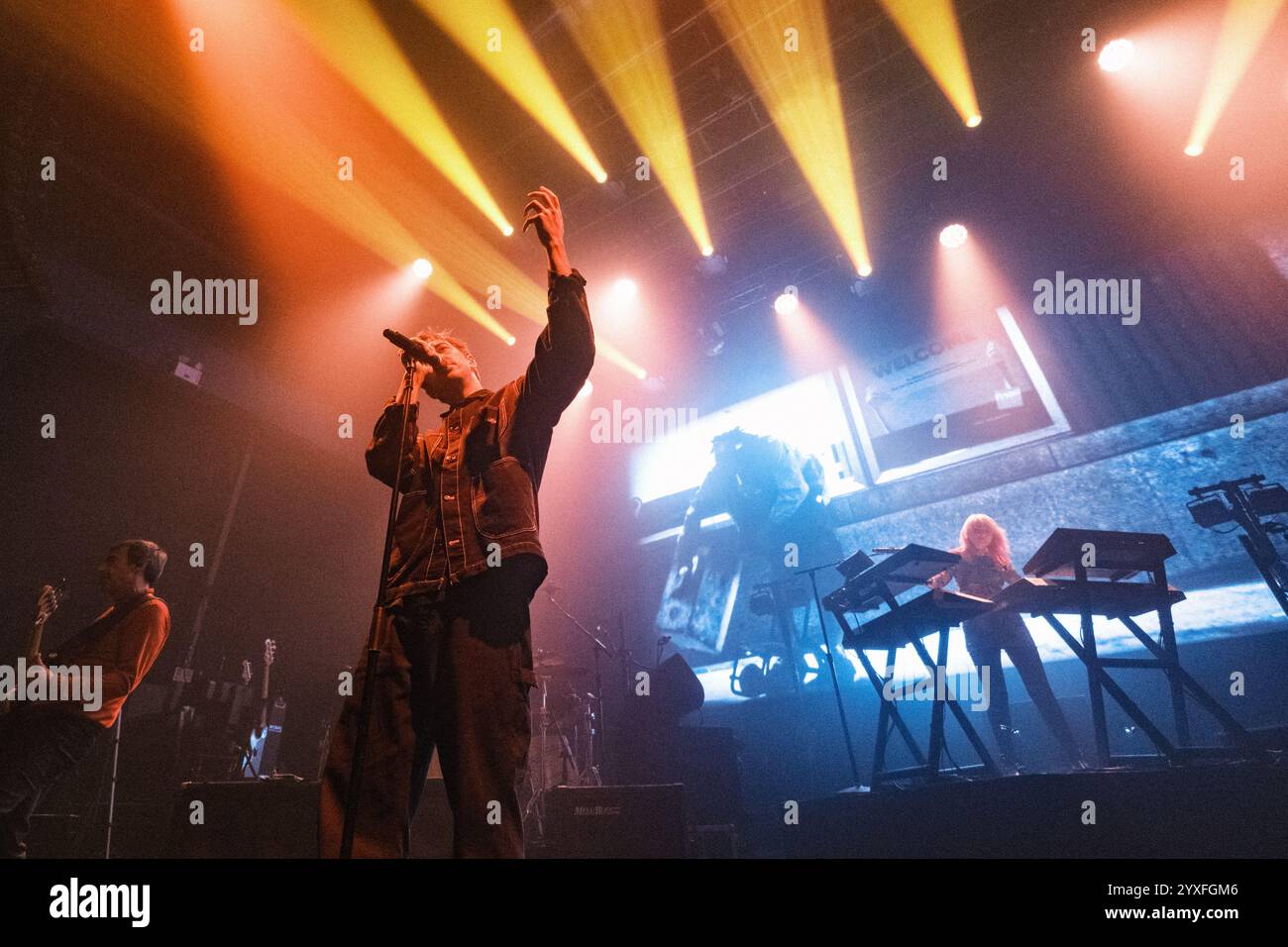 Copenhagen, Denmark. 14th, December 2024. The English band Faithless ...