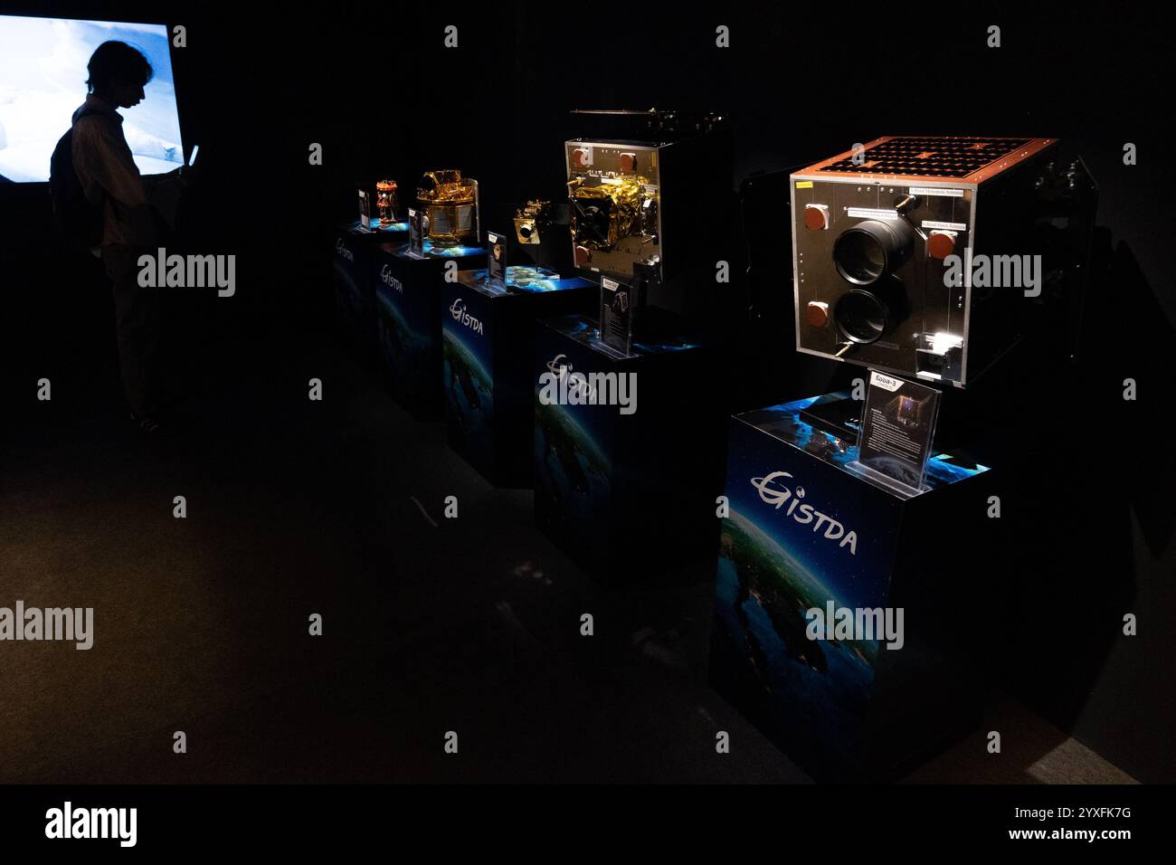 Bangkok, Thailand. 16th Nov, 2024. A visitor takes a photo of the ...