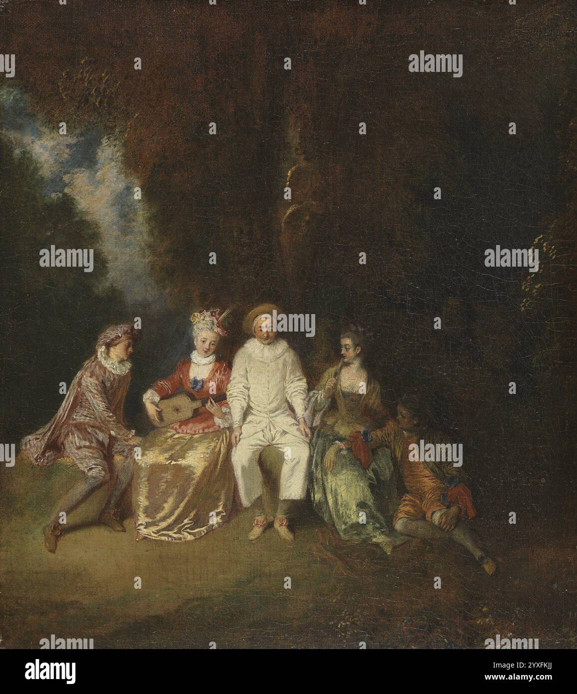 Title: Pierrot Content Artist: Jean Antoine Watteau Year: ca. 1712 ...