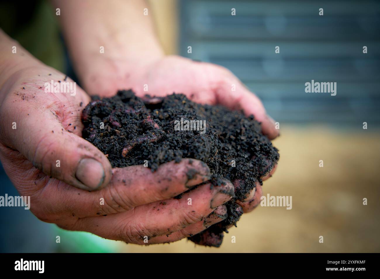 Carbon farming, compost, potting soil, hold, growing, season, substrate ...